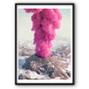 Pink Volcano Canvas Print Wall Art Poster – The Style Habitat