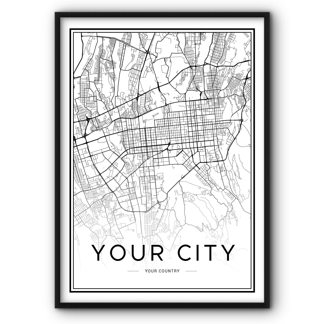 your-own-city-map-canvas-print – The Style Habitat